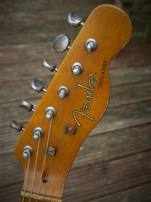 Jeff Beck Tribute Blond Reliced Telecaster – Unique Guitars